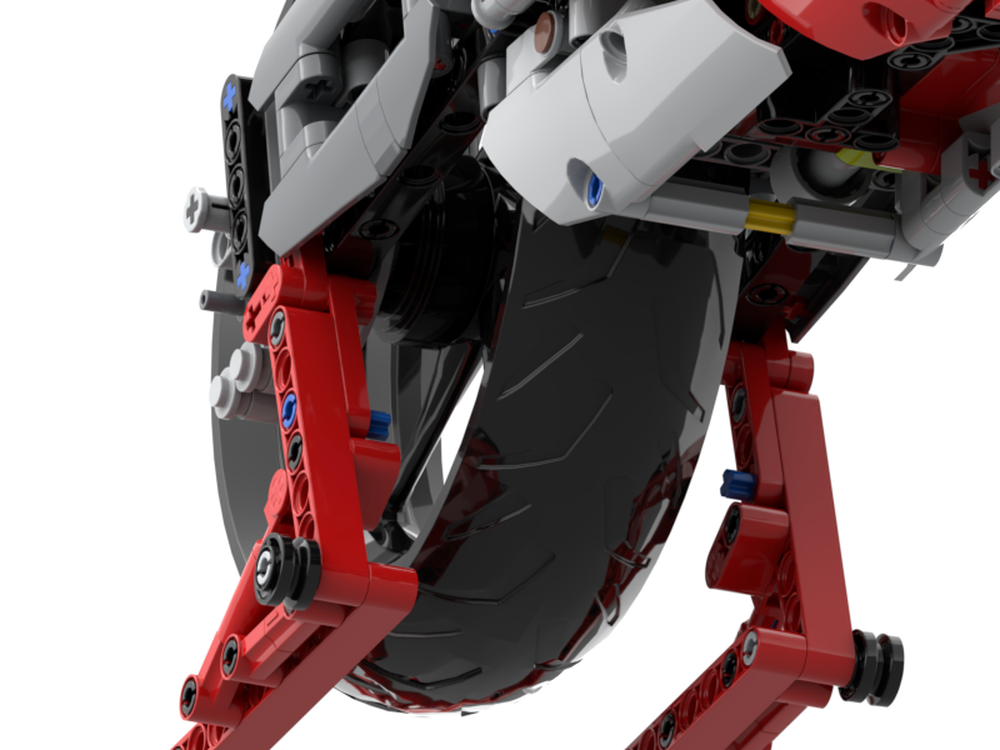 LEGO MOC Panigale V4S - Paddock Stand by 3run0 | Rebrickable - Build ...
