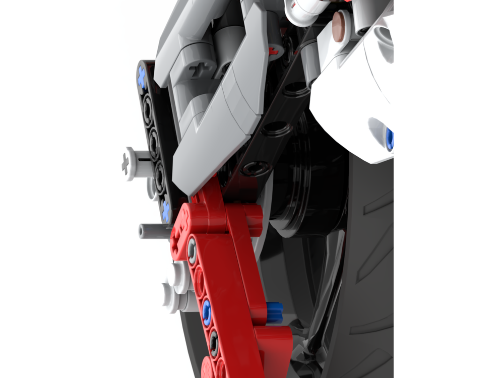 Lego Moc Panigale V4s Paddock Stand By 3run0 Rebrickable Build