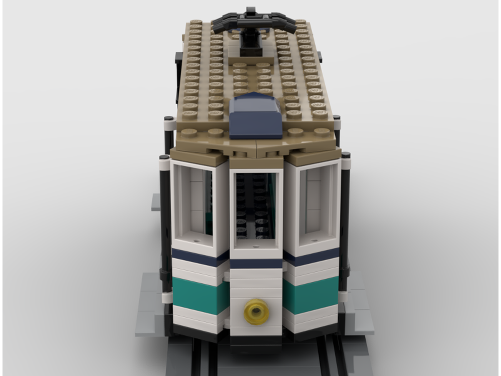 LEGO MOC Main Street Tram by Ryanclegg12 | Rebrickable - Build with LEGO