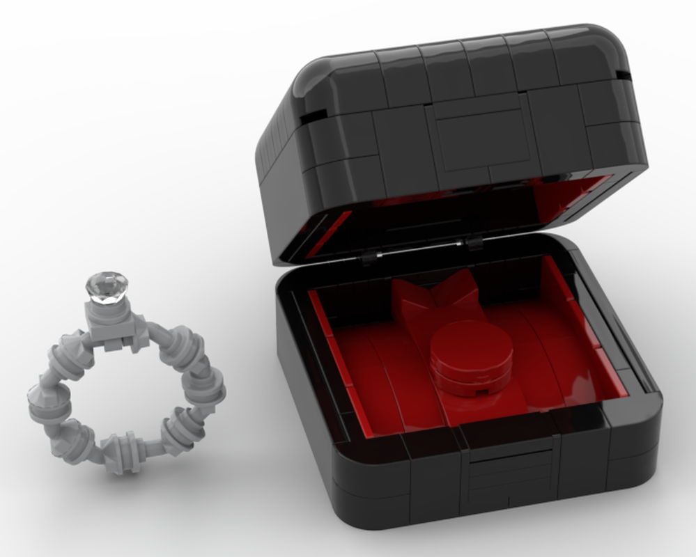LEGO MOC Engagement Ring by BuildingConnections | Rebrickable - Build ...