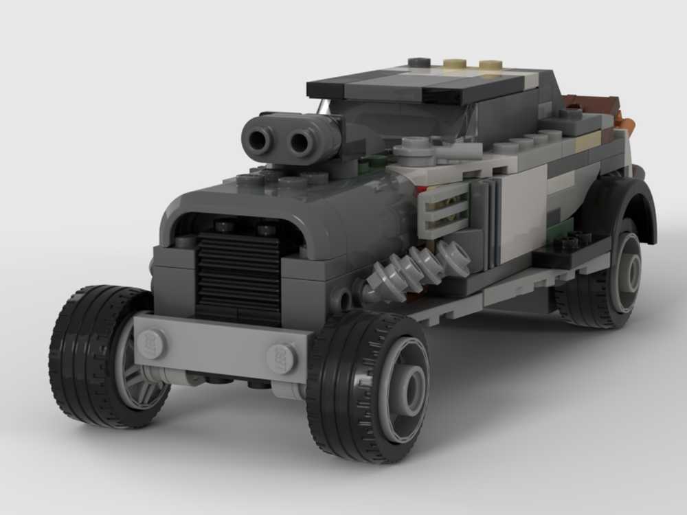 LEGO MOC 77012 Hot Rod by Pumpapastej | Rebrickable - Build with LEGO