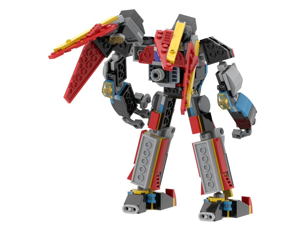 LEGO MOC Super Duper Mech - (60428-1 & 31124-1 (x2) Theme Mech) by Mech ...