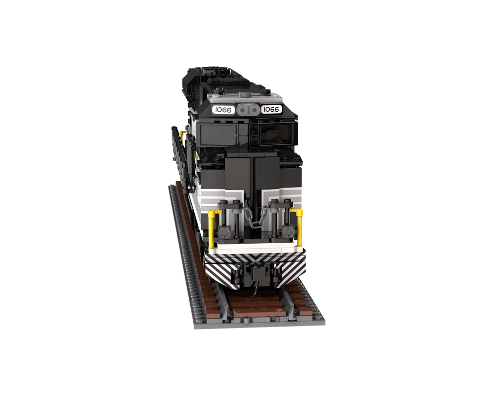 LEGO MOC Norfolk Southern 1066 EMD SD70ACe (New York Central Heritage ...