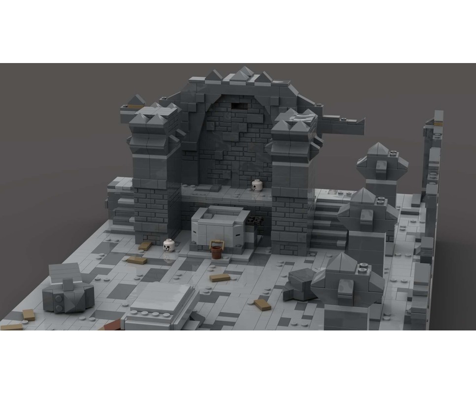 LEGO MOC Balin's Tomb by Convergence | Rebrickable - Build with LEGO