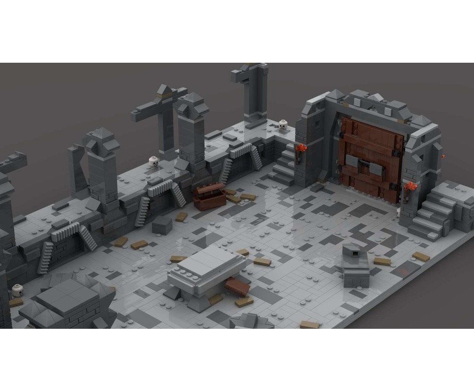 LEGO MOC Balin's Tomb by Convergence | Rebrickable - Build with LEGO