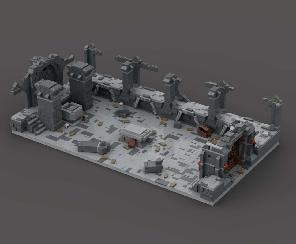 LEGO MOC Balin's Tomb by Convergence | Rebrickable - Build with LEGO