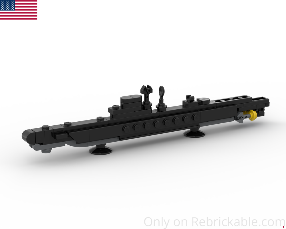 LEGO MOC Tench class Submarine (GUPPY Radar Picket) by Brick.Naval ...