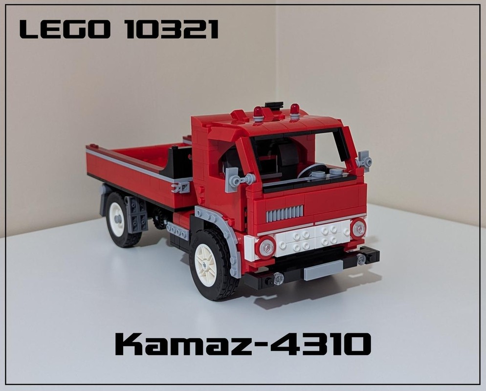 LEGO MOC 10321 Kamaz 4310 by Kirvet | Rebrickable - Build with LEGO