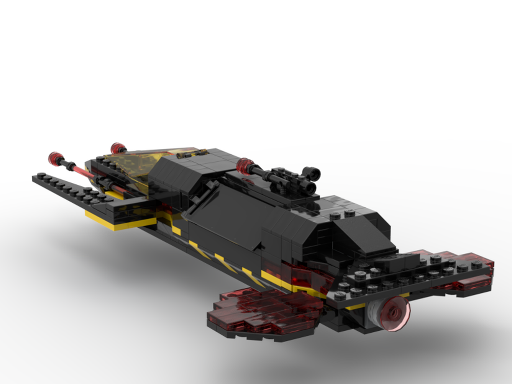 LEGO MOC-206252 Blacktron Cruiser Mod for Renegade by Ex0 | Rebrickable ...