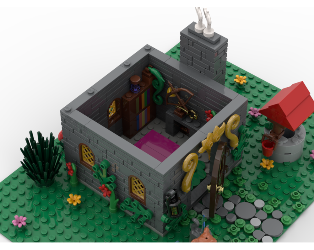 LEGO MOC-206255 Fairy Cottage by Smellybricks | Rebrickable - Build ...