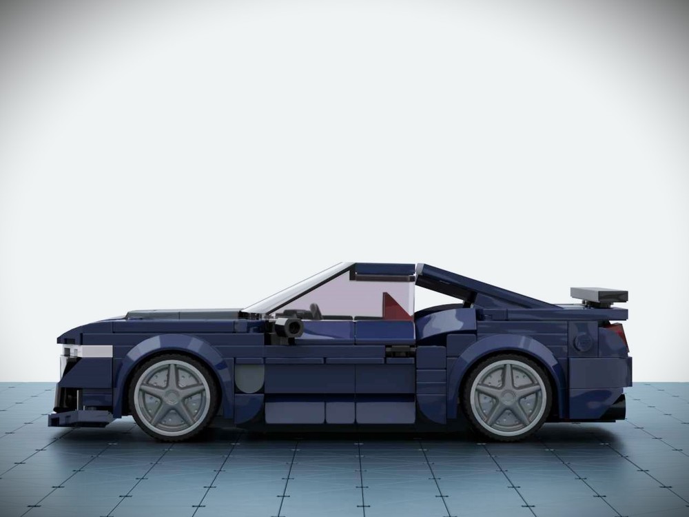 LEGO MOC Ford Mustang Dark Horse by Sweeng | Rebrickable - Build with LEGO