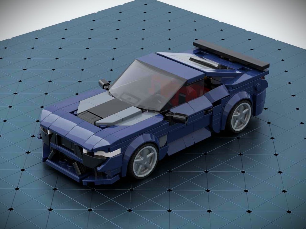 LEGO MOC Ford Mustang Dark Horse by Sweeng | Rebrickable - Build with LEGO