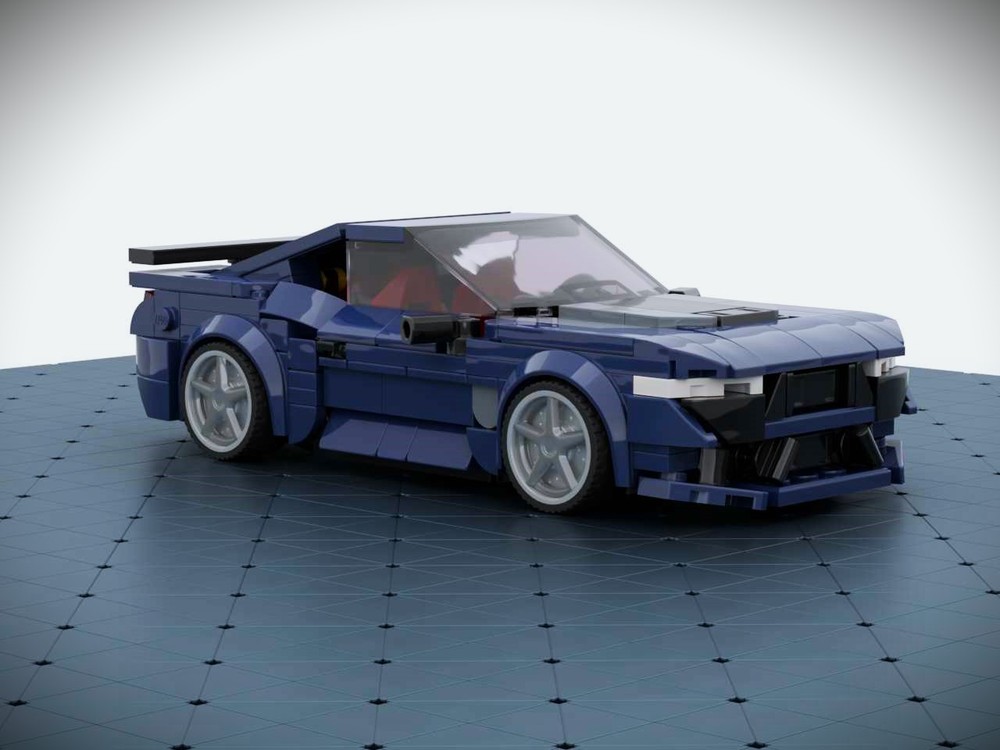 LEGO MOC Ford Mustang Dark Horse by Sweeng | Rebrickable - Build with LEGO