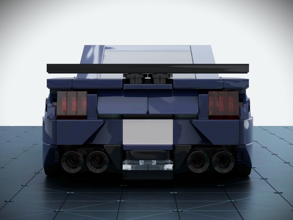 LEGO MOC Ford Mustang Dark Horse by Sweeng | Rebrickable - Build with LEGO
