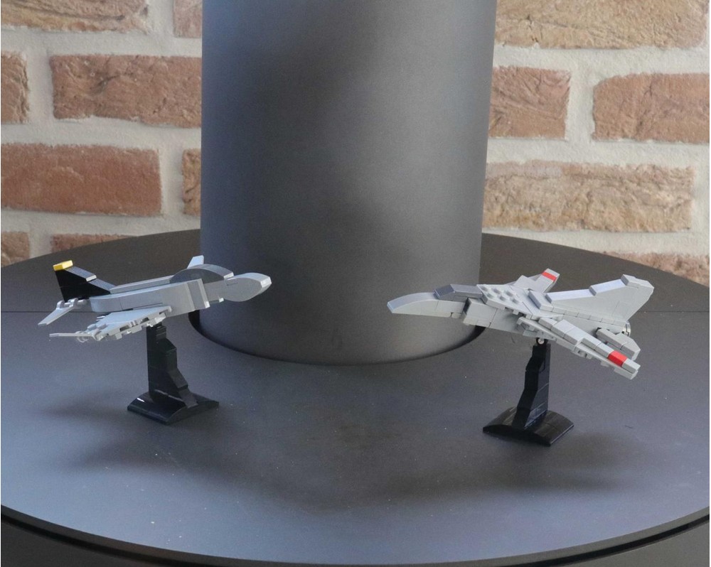 LEGO MOC F-4 & Mig-23 (Mig-27) (1/110 scale) by Vincent W | Rebrickable ...