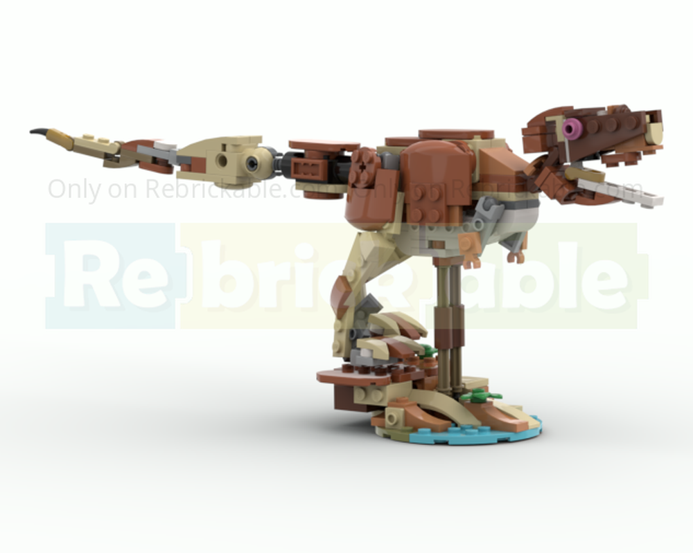 LEGO MOC Tyrannosaurus rex from 31150 (minifigure scale) by RedKite4 ...