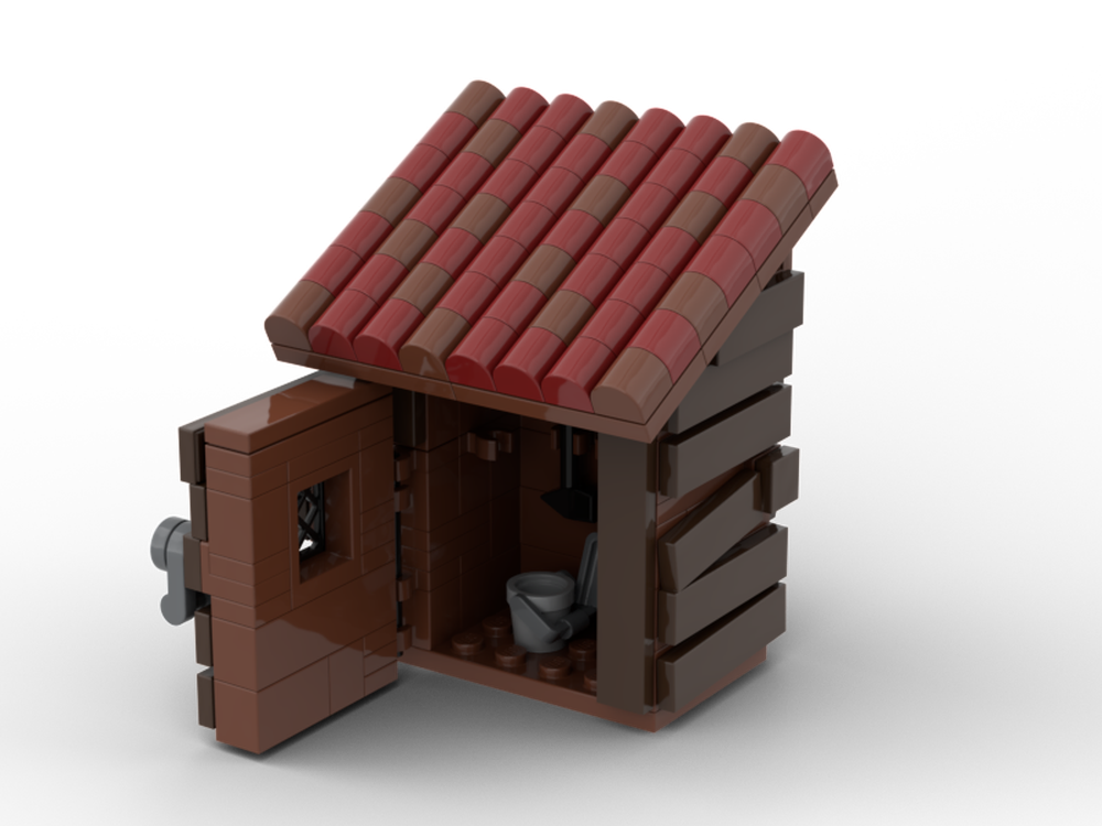 LEGO MOC Tool shed by kevinderonde | Rebrickable - Build with LEGO