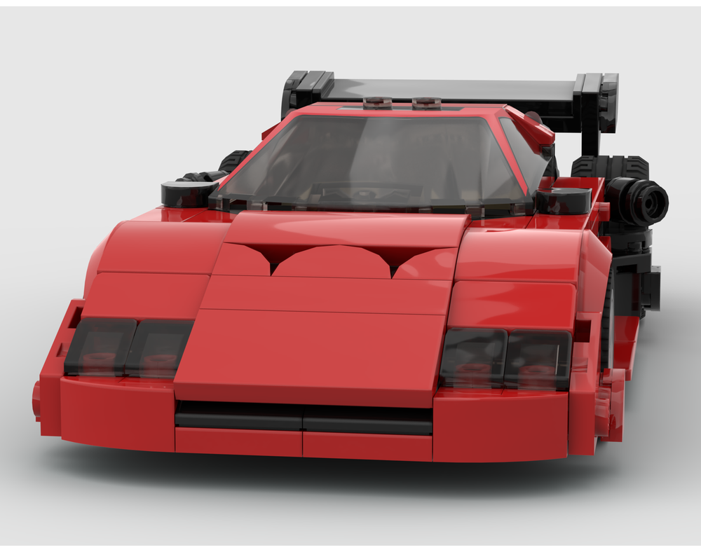 LEGO MOC-206287 1990 Ferr*ri F40 'Pikes Peak' by toms8wides ...