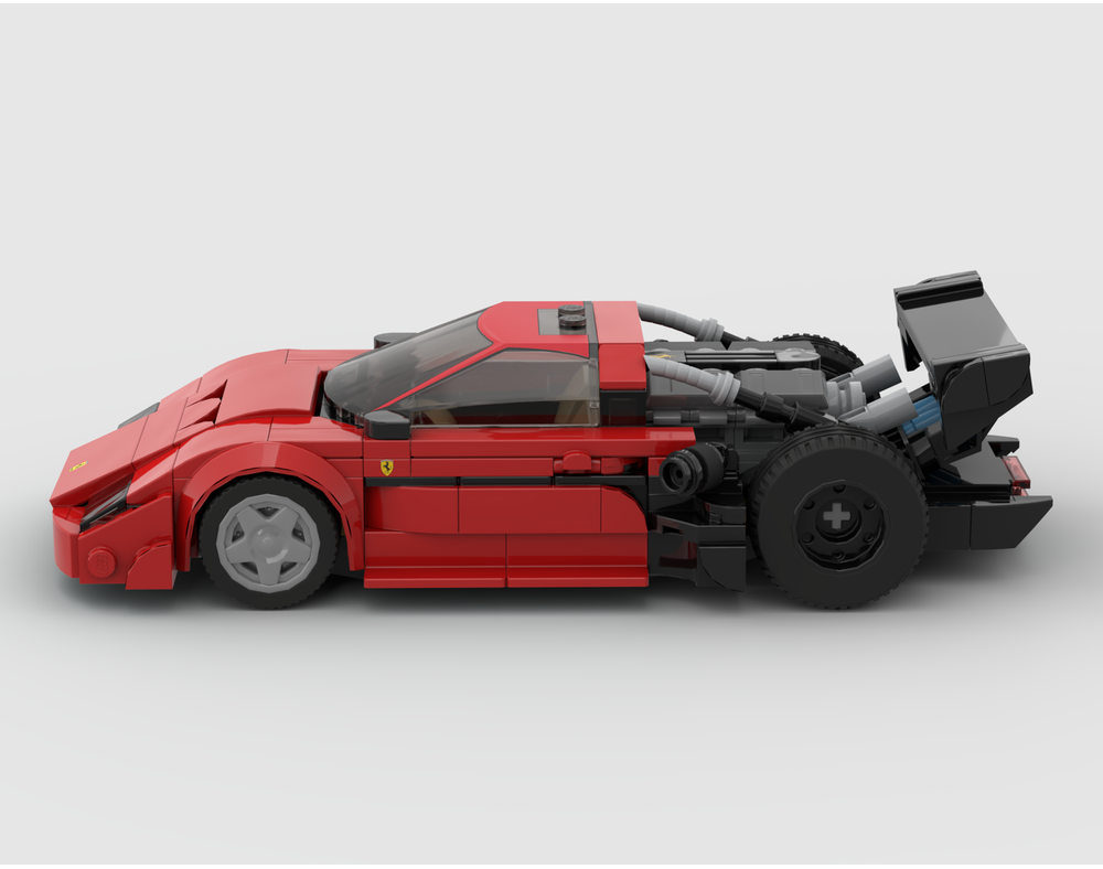 LEGO MOC-206287 1990 Ferr*ri F40 'Pikes Peak' by toms8wides ...