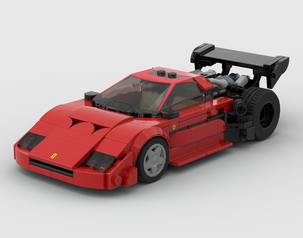 LEGO MOC 1990 Ferr*ri F40 'Pikes Peak' by toms8wides | Rebrickable ...