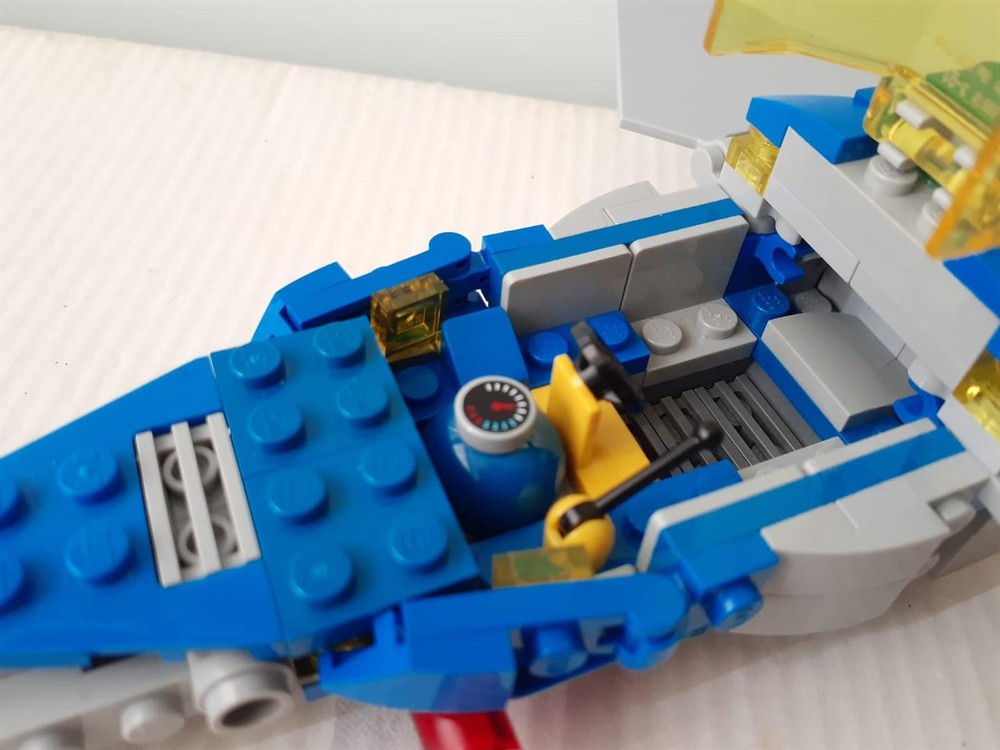 LEGO MOC Benny's Classic Space Spaceship! by PRbrickbuilder ...