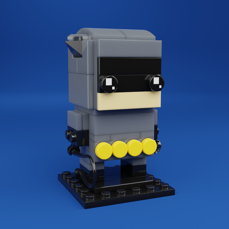 LEGO MOC Catwoman (Animated Series) Custom Brickheadz by IconicBrix ...
