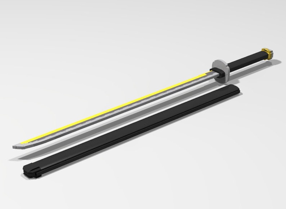 LEGO MOC Katana by RockRules | Rebrickable - Build with LEGO