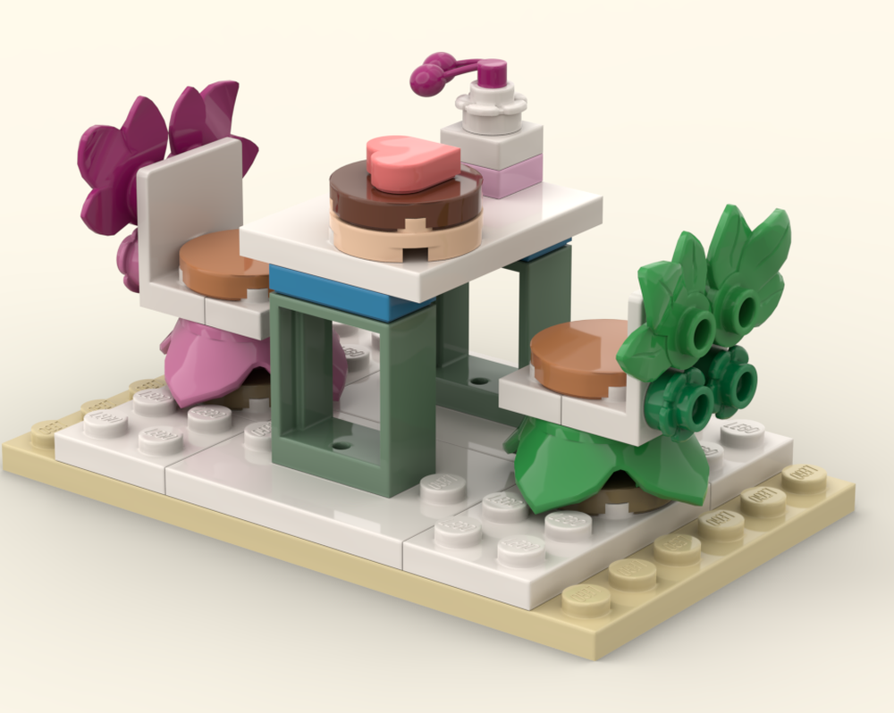 LEGO MOC Couples' Dinner - Basic by Prajakta_H | Rebrickable - Build ...