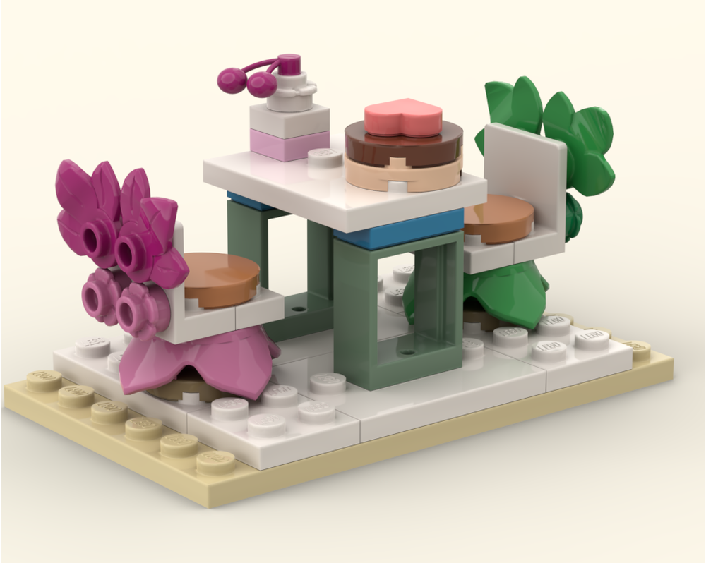 LEGO MOC Couples' Dinner - Basic by Prajakta_H | Rebrickable - Build ...