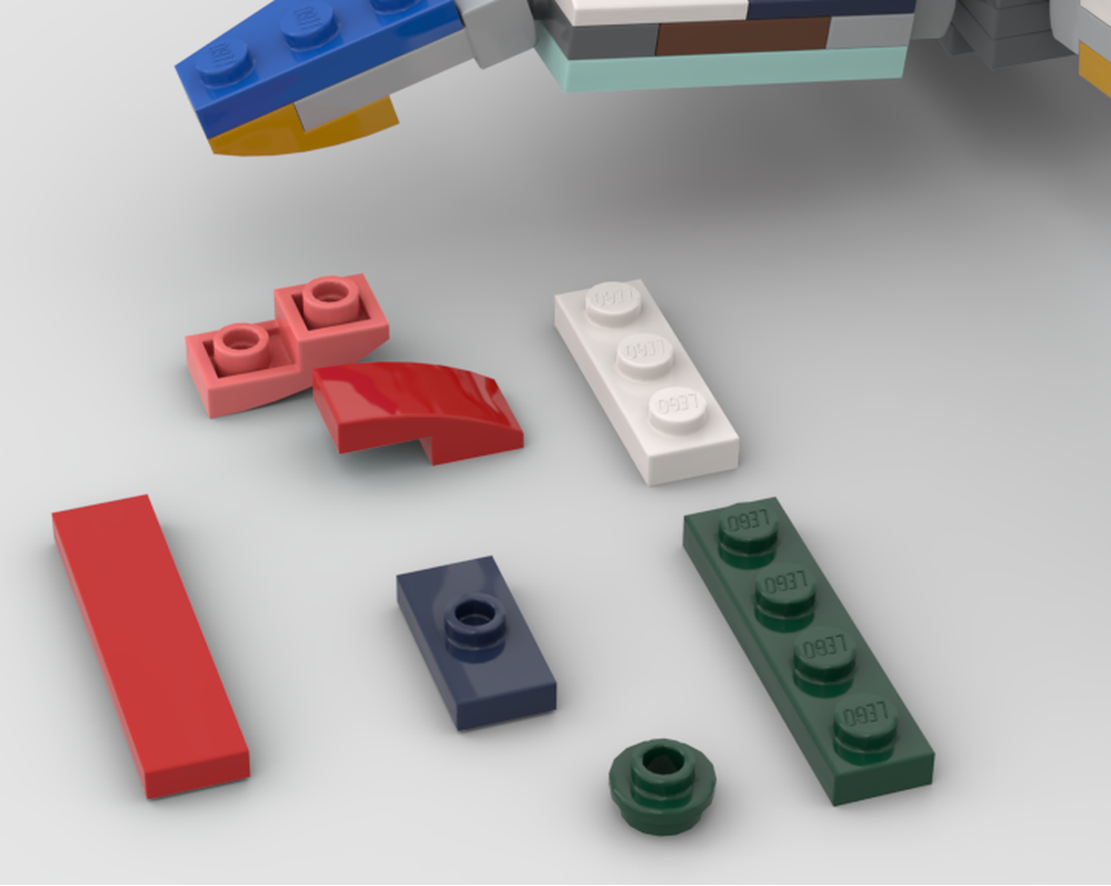 Lego Moc Pterodactyl By B0n3sc4rbuilds Rebrickable Build With Lego