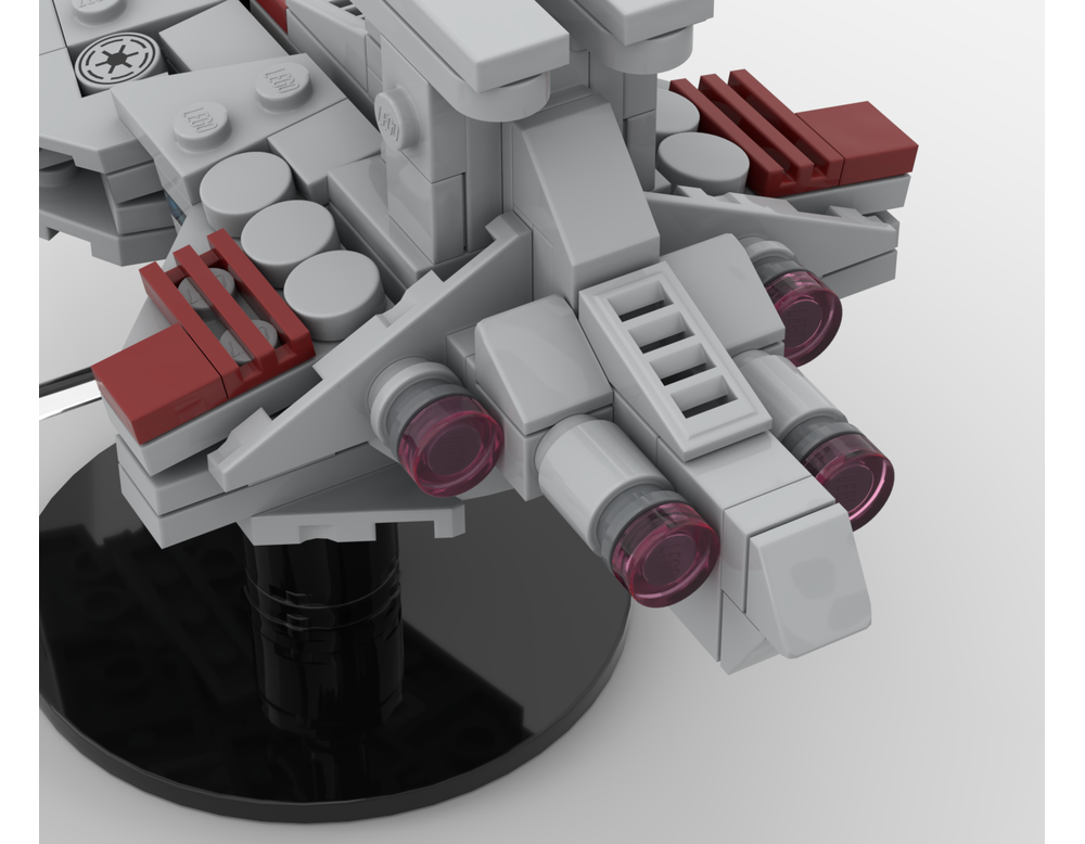 LEGO MOC Mini Venator Attack Cruiser by prinzlaser | Rebrickable ...