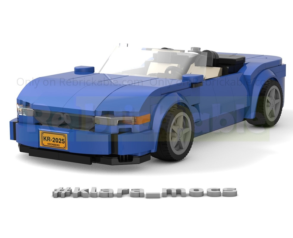 LEGO MOC Bavarian Roadster No1-Speed Champions by klara_mocs ...