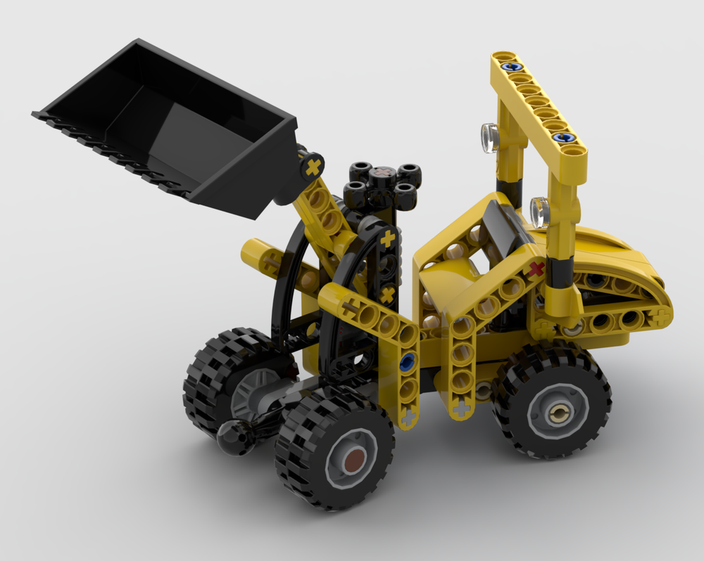 LEGO MOC 42197 Compact Wheel Loader by Larsagri | Rebrickable - Build ...