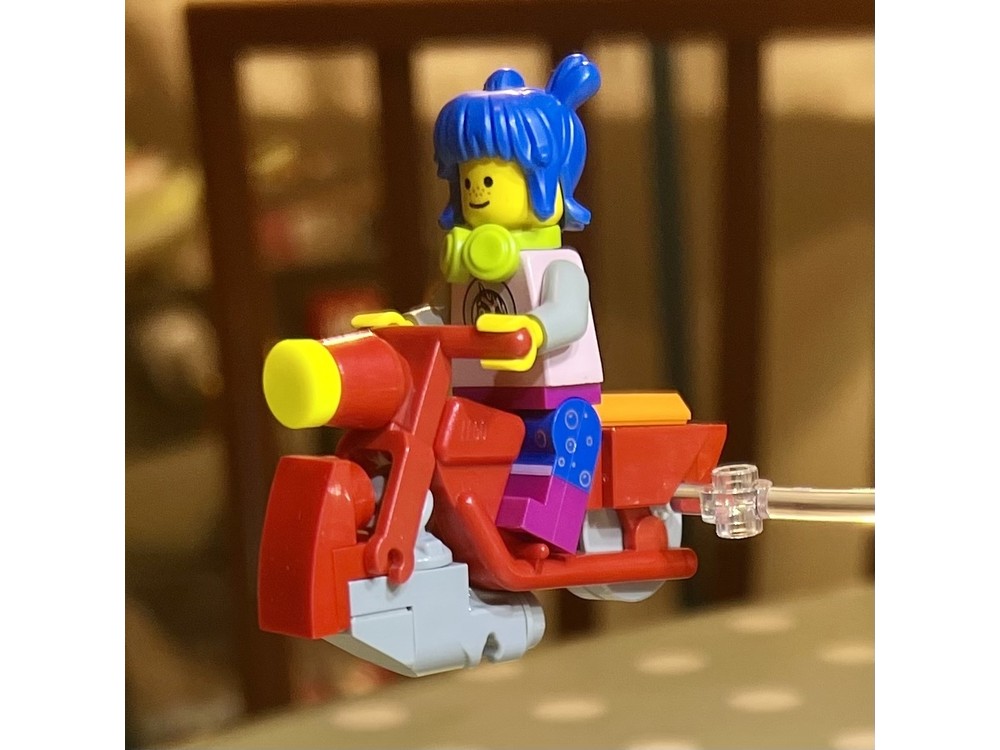 Lego Moc New Hashima Hoverbike By Stubot Rebrickable Build With Lego