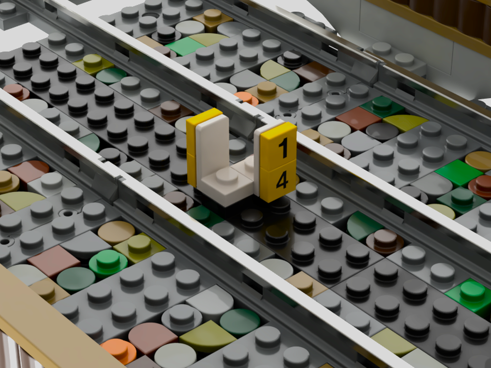 LEGO MOC Railway Bridge | Train Track Bridge | City Subway Bridge by ...