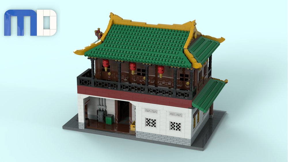 LEGO MOC China House MOC by MDesigns | Rebrickable - Build with LEGO