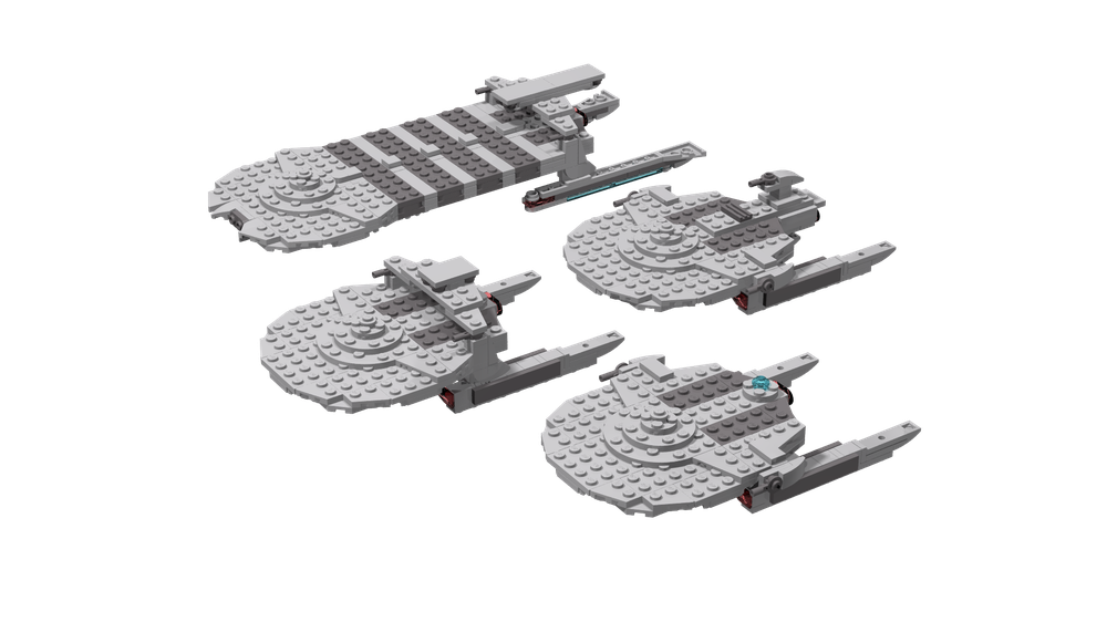LEGO MOC Miranda-Class Starship Update Pack 1 by LegendAJ | Rebrickable ...