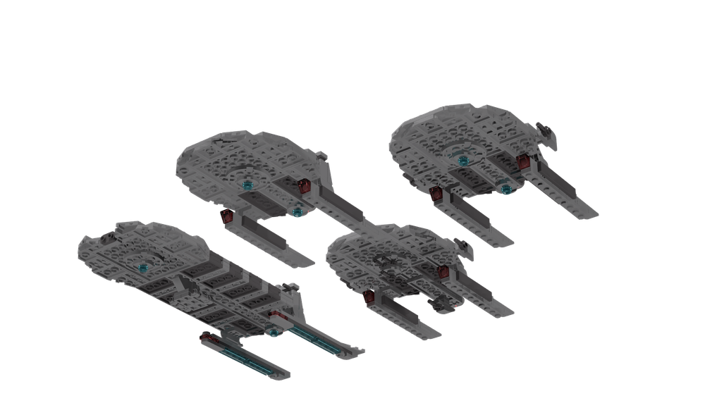 LEGO MOC Miranda-Class Starship Update Pack 1 by LegendAJ | Rebrickable ...