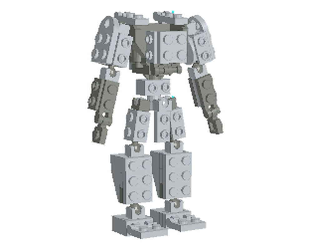 LEGO MOC Small Mech Frame by Dannybricks20 | Rebrickable - Build with LEGO