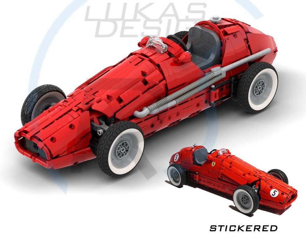 LEGO MOC-206365 F1 500 1:8 Scale by Lukas2020 | Rebrickable - Build ...