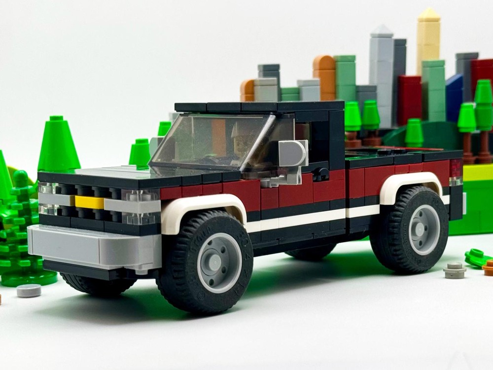 LEGO MOC Bowtie K1500 Silverado by IBrickedItUp | Rebrickable - Build ...