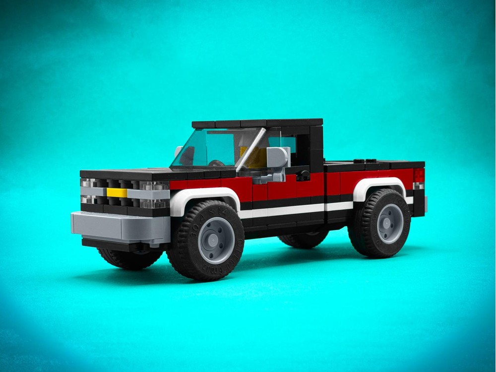 LEGO MOC Bowtie K1500 Silverado by IBrickedItUp | Rebrickable - Build ...
