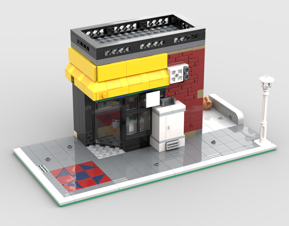 LEGO MOC Spiderman Bodega Modular by KTBrickworks | Rebrickable - Build ...