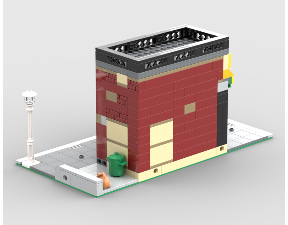 LEGO MOC Spiderman Bodega Modular by KTBrickworks | Rebrickable - Build ...