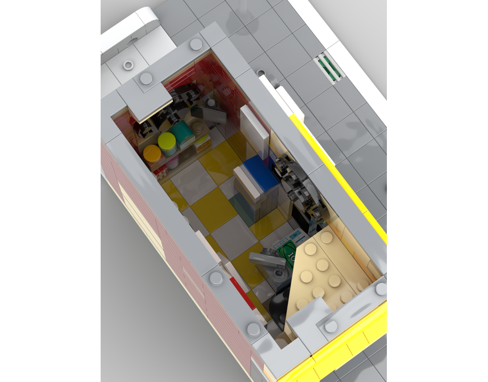 LEGO MOC-206375 Spiderman Bodega Modular by KTBrickworks | Rebrickable ...