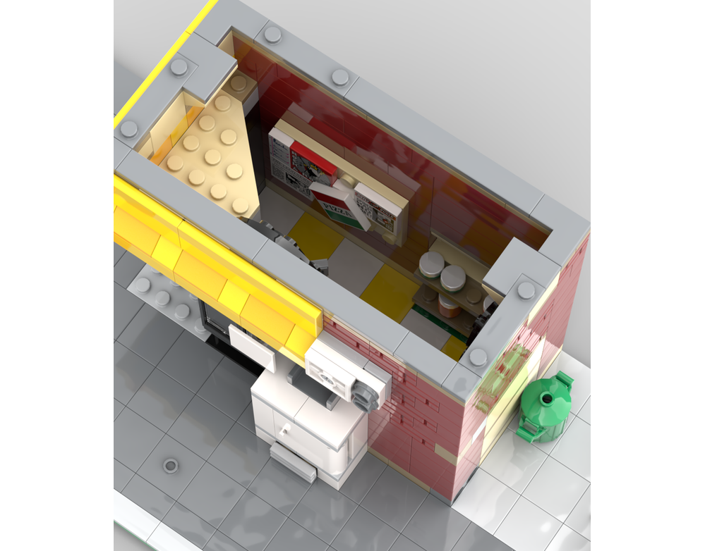 LEGO MOC Spiderman Bodega Modular by KTBrickworks | Rebrickable - Build ...