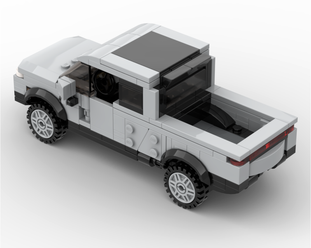 LEGO MOC-206381 R1T Electric Truck by lunabricks | Rebrickable - Build ...