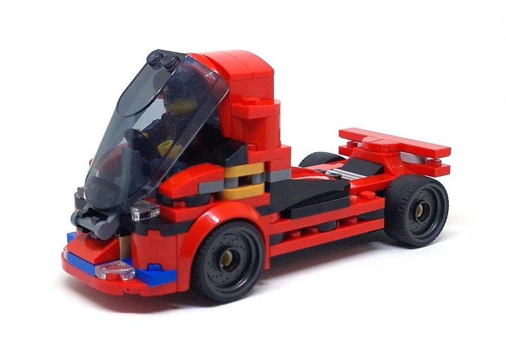 LEGO MOC 60448 Race Truck by PeterSzabo | Rebrickable - Build with LEGO