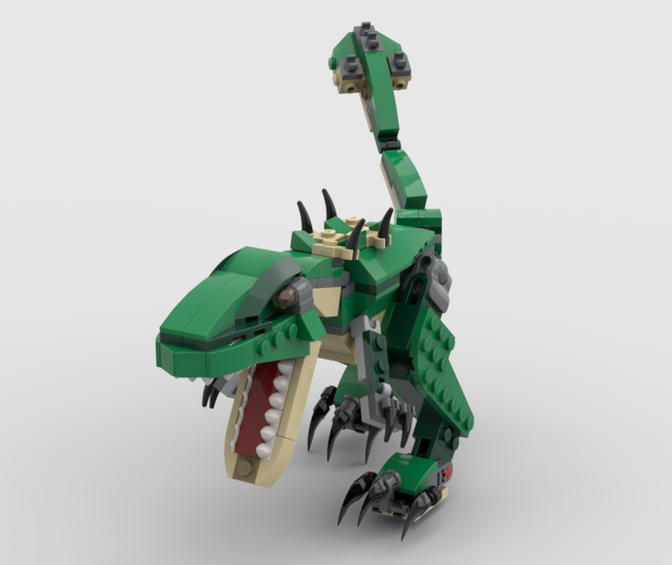 LEGO MOC Trykosaurus by Duddy | Rebrickable - Build with LEGO