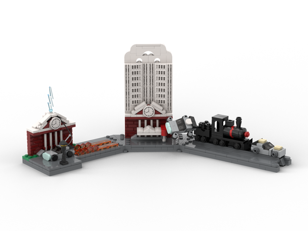 LEGO MOC mini diorama - back to the future by FredL45 | Rebrickable ...